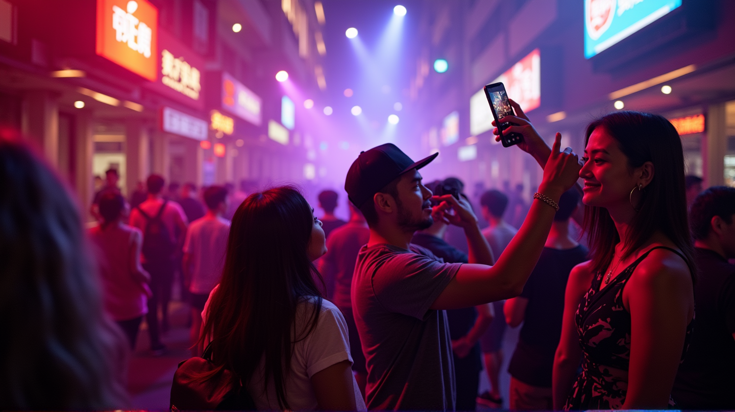 Influencer Haley Chan and IShowSpeed's Electrifying Night Out in LKF ...